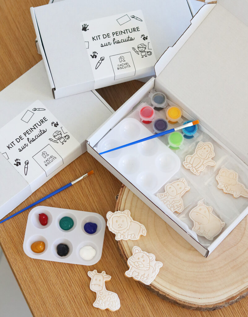 Kit de peinture sur biscuits